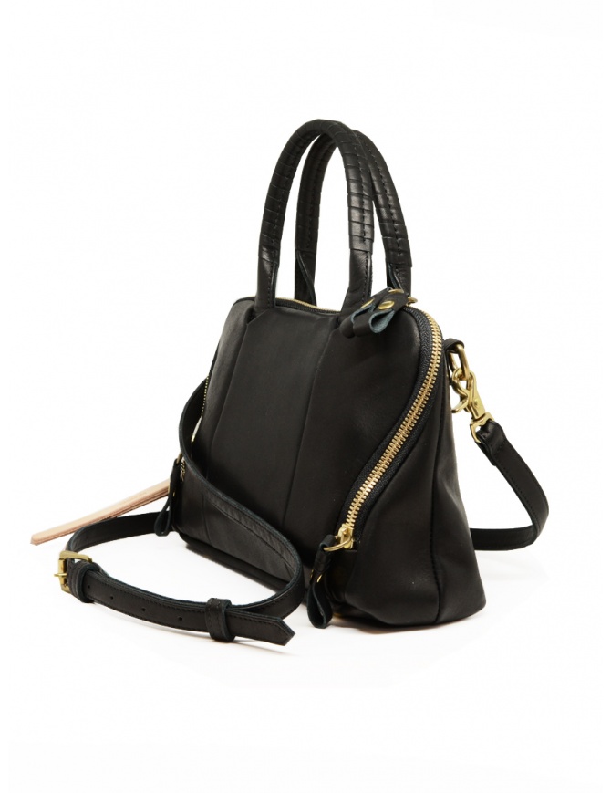 Cornelian Taurus small shoulder bag in black leather